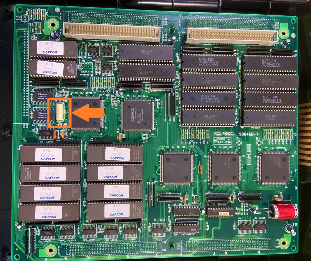 「CPicS2」を使ってカプコンのアーケードゲーム基板「CPS2」を電池レス化