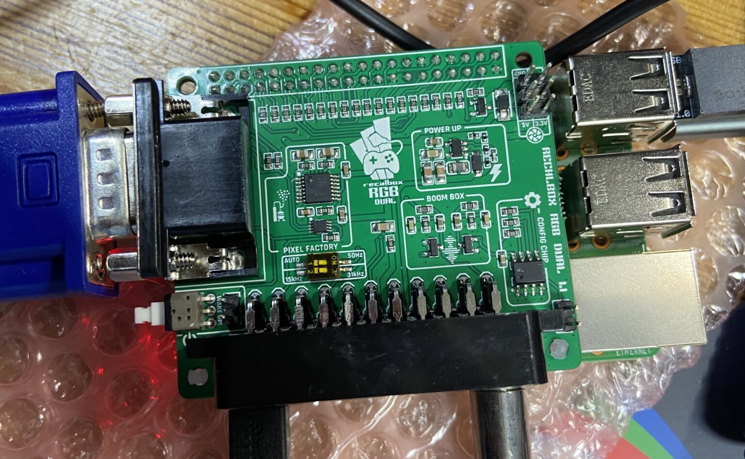 ラズベリーパイにVGA/RGB(SCART)端子を追加する拡張ボード『recalbox RGB DUAL』 – TECHNOJAPAN.net